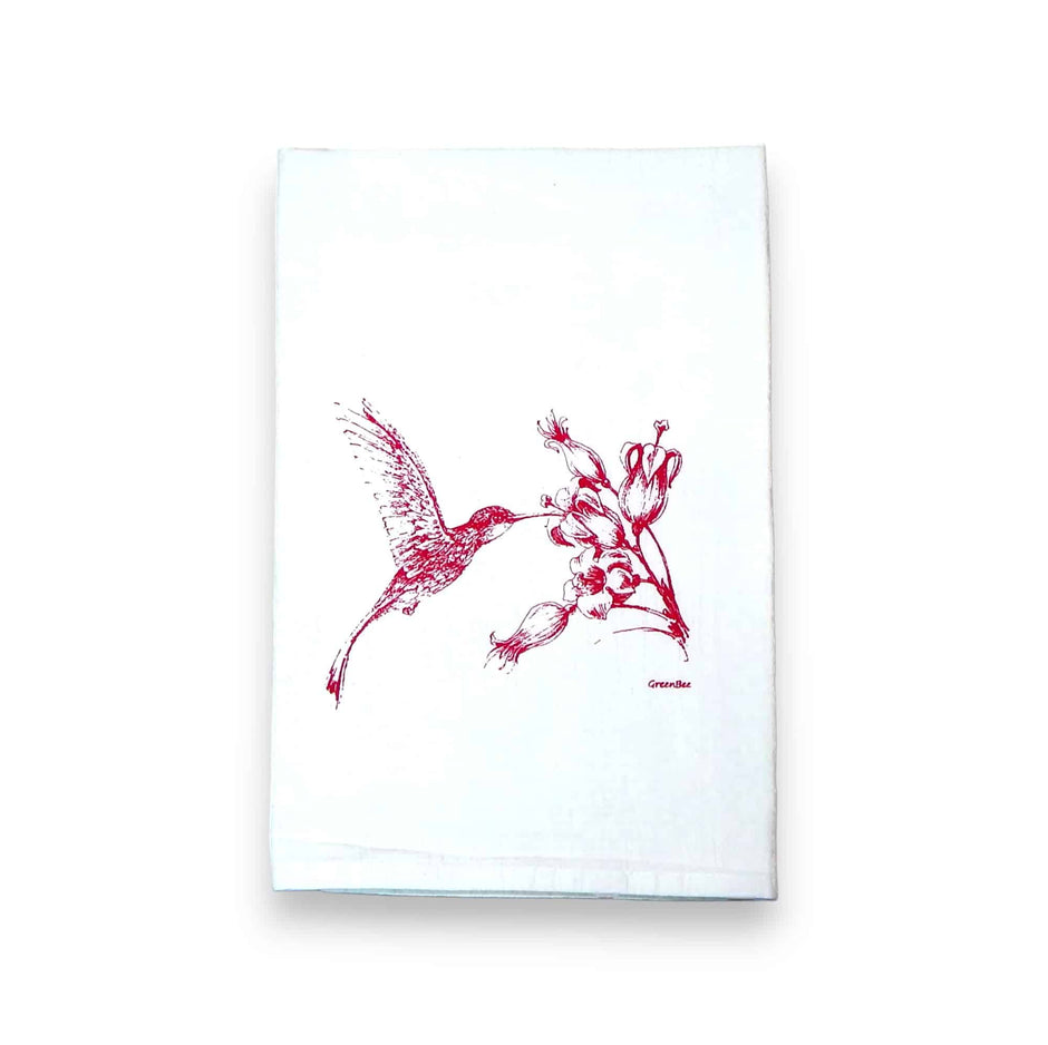 Spring Tea Towels - Fresh Floral & Seasonal Kitchen Decor - Green Bee ...